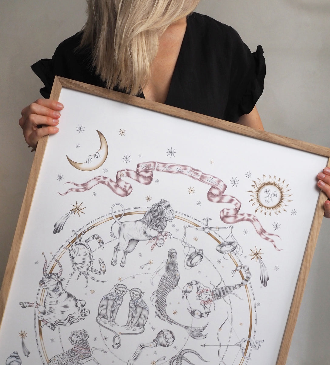 Astrology Art Print (Feature all zodiac signs)