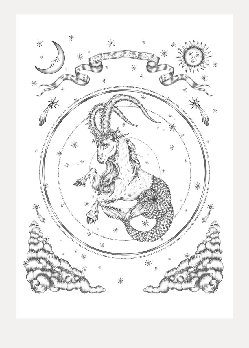 Capricorn Art Print